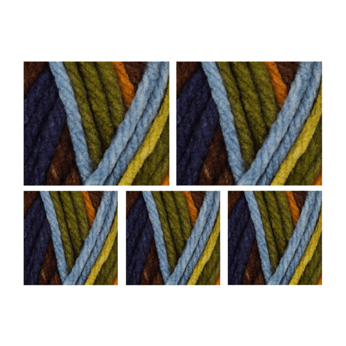 Stylecraft Merry Go Round XL Super Chunky Yarn Value Pack - 5 x 100g ...