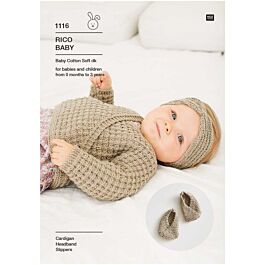 Rico Design Baby Cotton Soft DK Pattern 1116 Buy Wool, Yarn, Needles ...