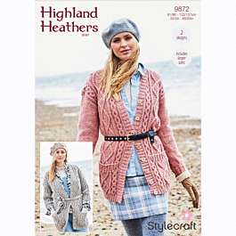 Stylecraft Knitting Pattern 9872 - Ladie's Cardigan in Stylecraft ...