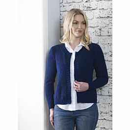 On The Edge Cardigan Cygnet DK Knitting Pattern Kit CY1309 Buy Wool ...