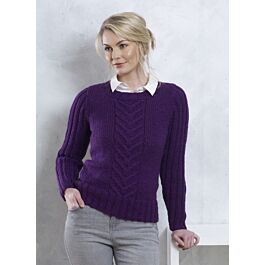 Chantilly Lace Cygnet Chunky Knitting Pattern Download CY1314 76-122cm ...