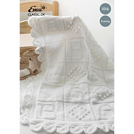 Emu Classic Chunky Nordic Panel Throw 1007 Knitting Pattern PDF | FREE ...