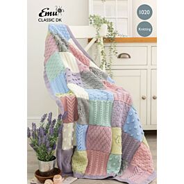 Emu Classic DK Christmas Folk Blanket 1012 Crochet Pattern PDF | FREE ...