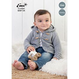 Emu Classic Aran With Wool Tweed Ladies Cardigan 1059 Crochet Pattern ...