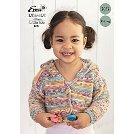 Emu Treasure Little Isle DK Baby Jacket & Bootees 2033 Knitting Pattern ...
