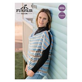 Emu Funfair Swirl DK Childs Striped Guernsey Sweater 4008 Knitting ...