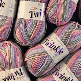 James C Brett Baby Twinkle Prints DK 10 Ball Value Pack | FREE Delivery ...