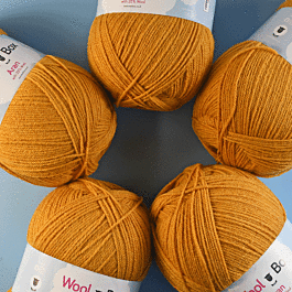 WoolBox Aran with 25% Wool 5 Ball Value Pack Yarn | FREE Delivery ...