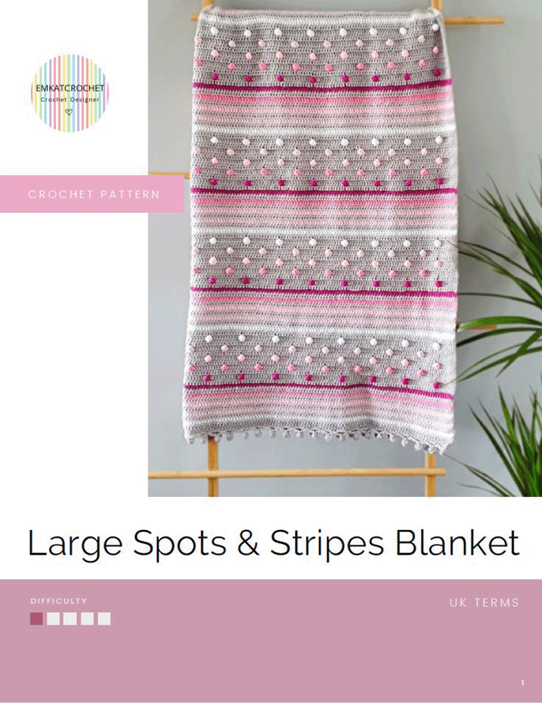 NEW Crochet Blanket Patterns from EmKatCrochet in Stylecraft Special DK ...
